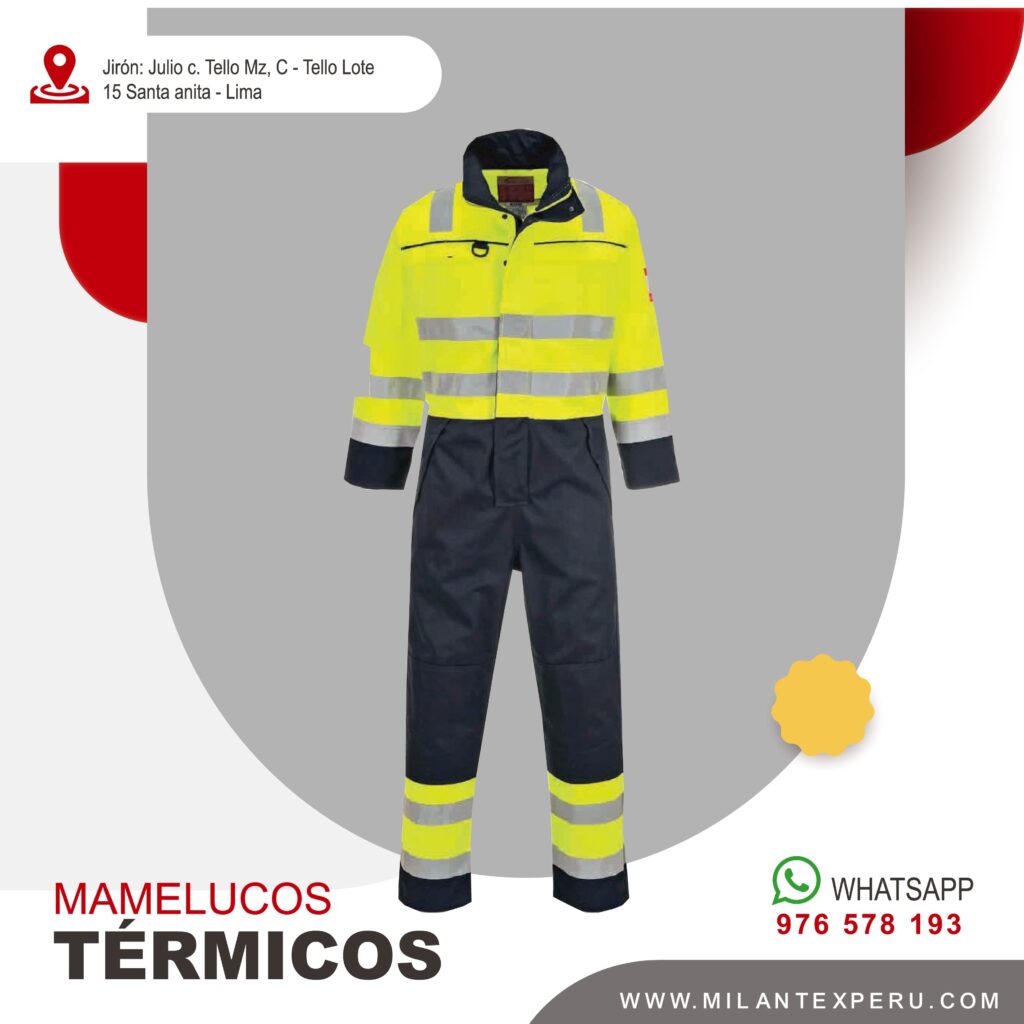 MAMELUCOS TÉRMICO CON CINTA REFLECTIVA 3M – Milantex Perú E.I.R.L